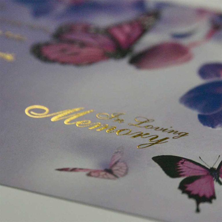 Memorial Cards or funeral cards from the Memorial Card Company